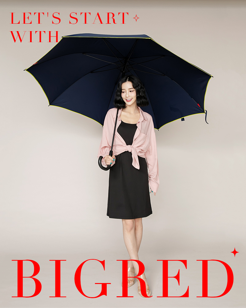 《BigRed 超人傘》33吋自動直傘-雨傘王UmbrellaKing，全台雨具專業品牌