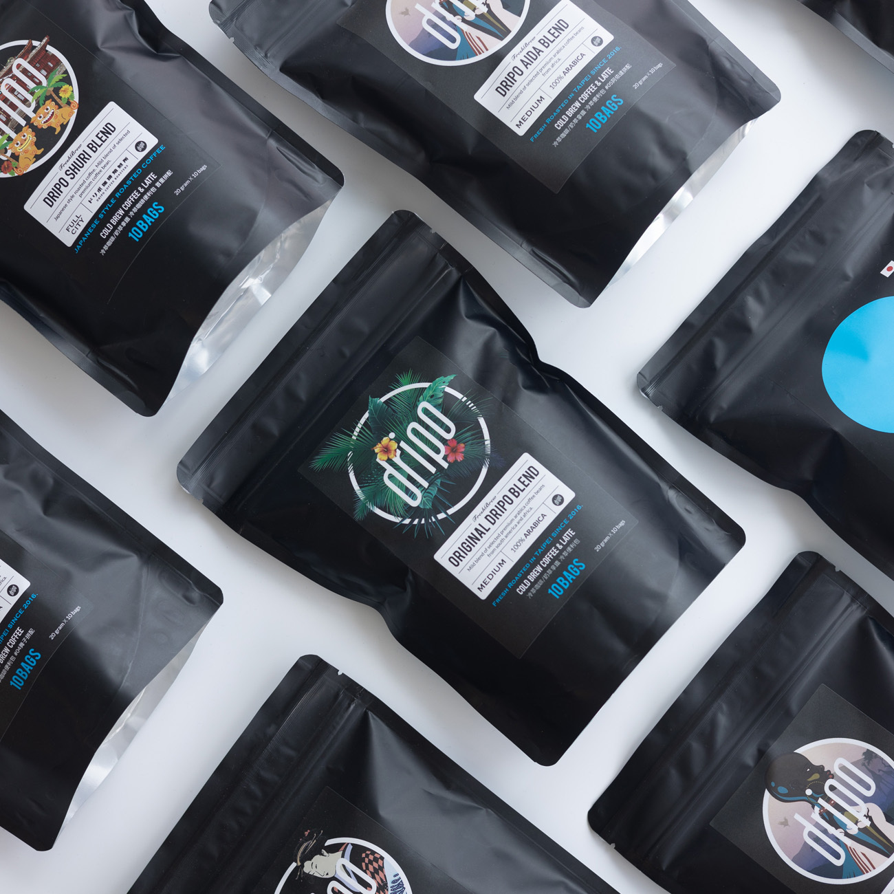 Dripo 2024 冷萃咖啡便利包｜全系列