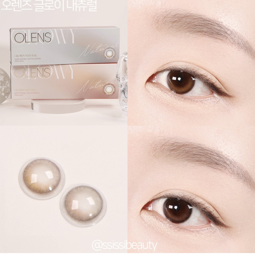 Olens Glowy Natural 1DAY 20PCS (日/Day)