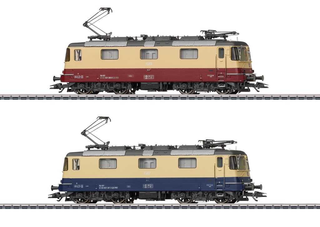 Marklin 37300 HO scale Class Re 421 Double Electric Loc