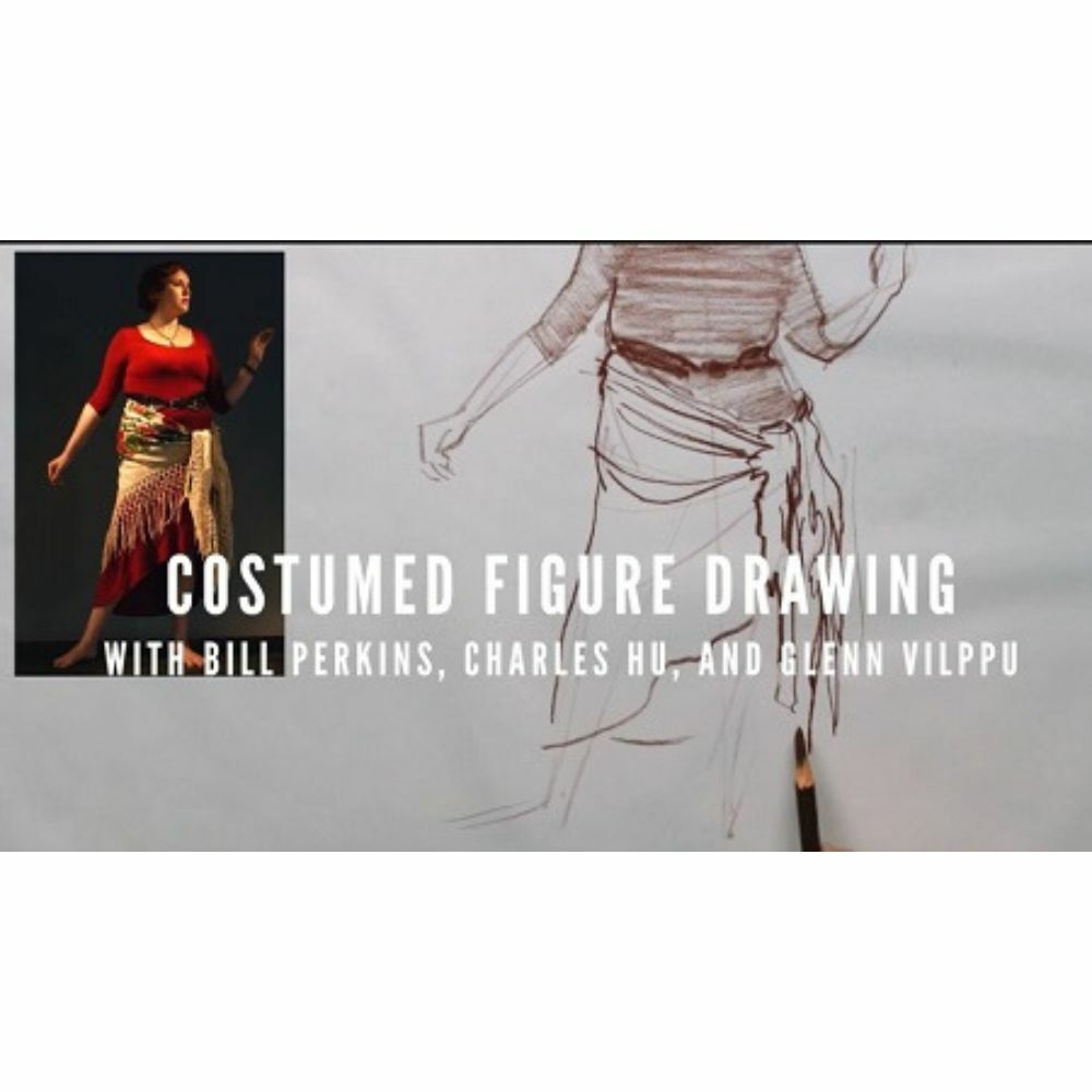 How to Draw the Costumed & Draped Figure by Glenn Vilpp