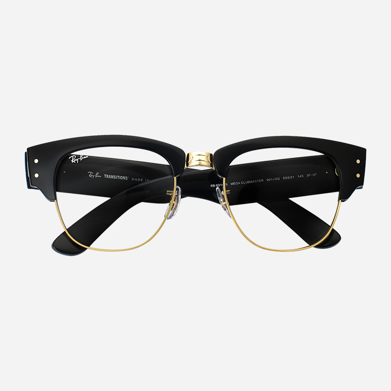 Ray-Ban 雷朋太陽眼鏡 CLUBMASTER系列設計 經典變色偏光墨鏡 RB0316-S｜幸子眼鏡