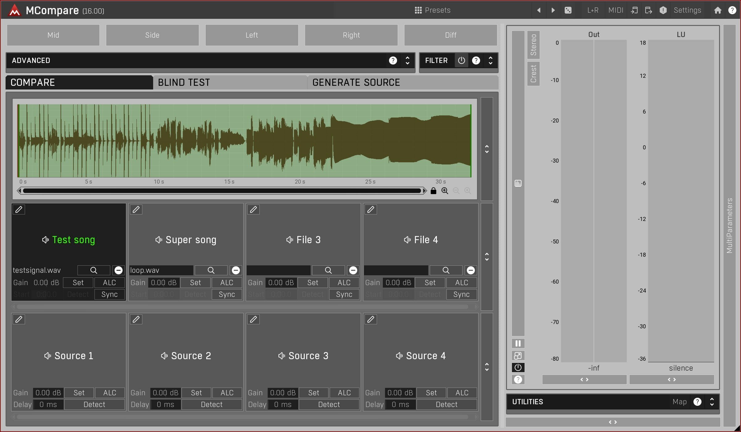 MeldaProduction MCompare Plugin (序號下載版)