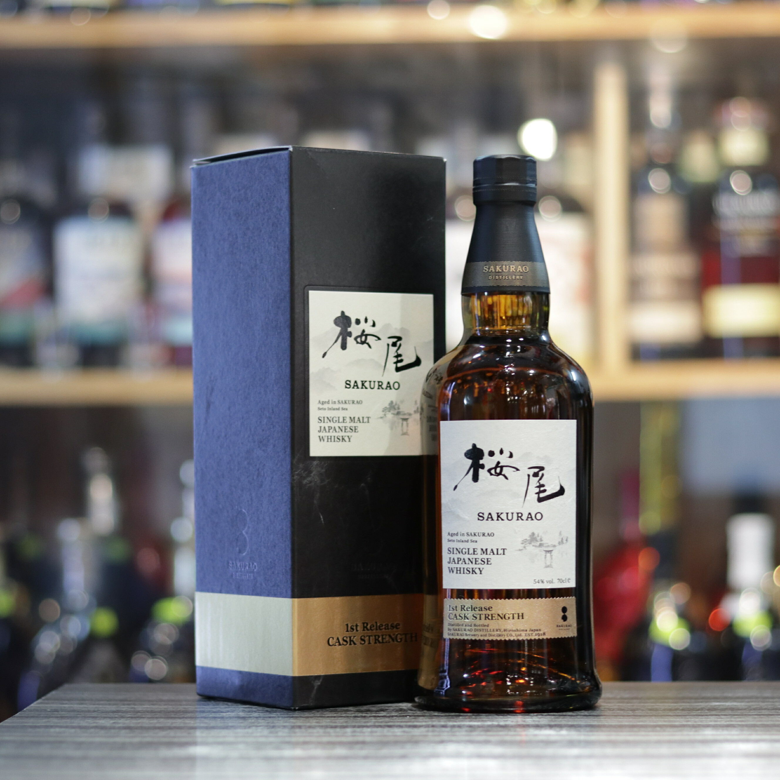 Sakurao Single Malt Japanese Whisky Cask Strength First