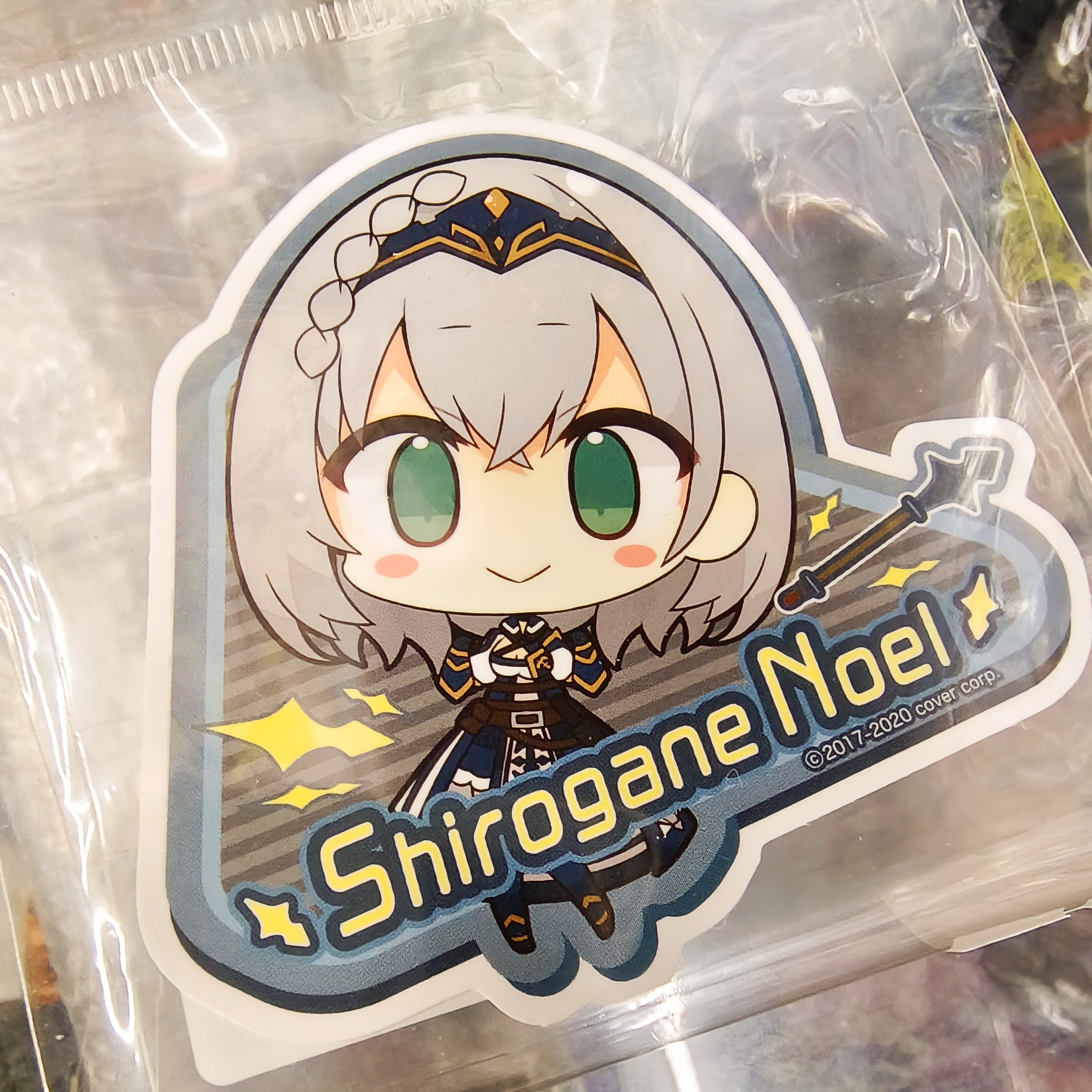 HOLOLIVE X TSUKUMO 貼紙 白銀諾艾爾