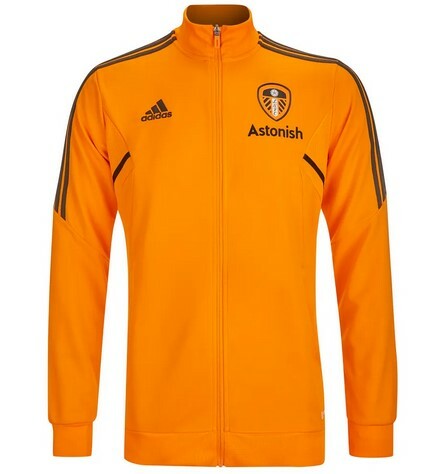 2022 Leeds United Training Jacket Orange