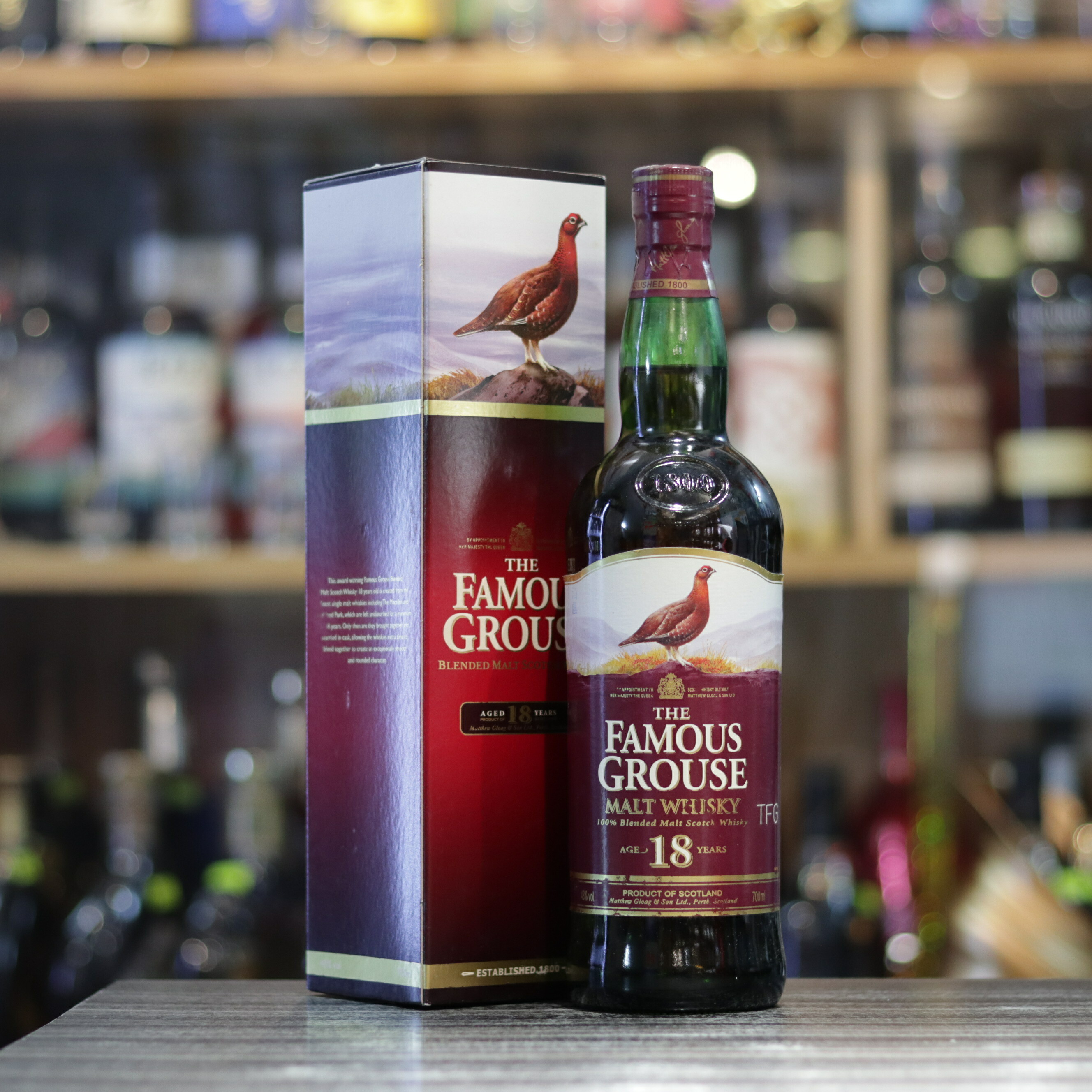 Famous Grouse 18 Year Old Blended Whisky - 70cl/43%