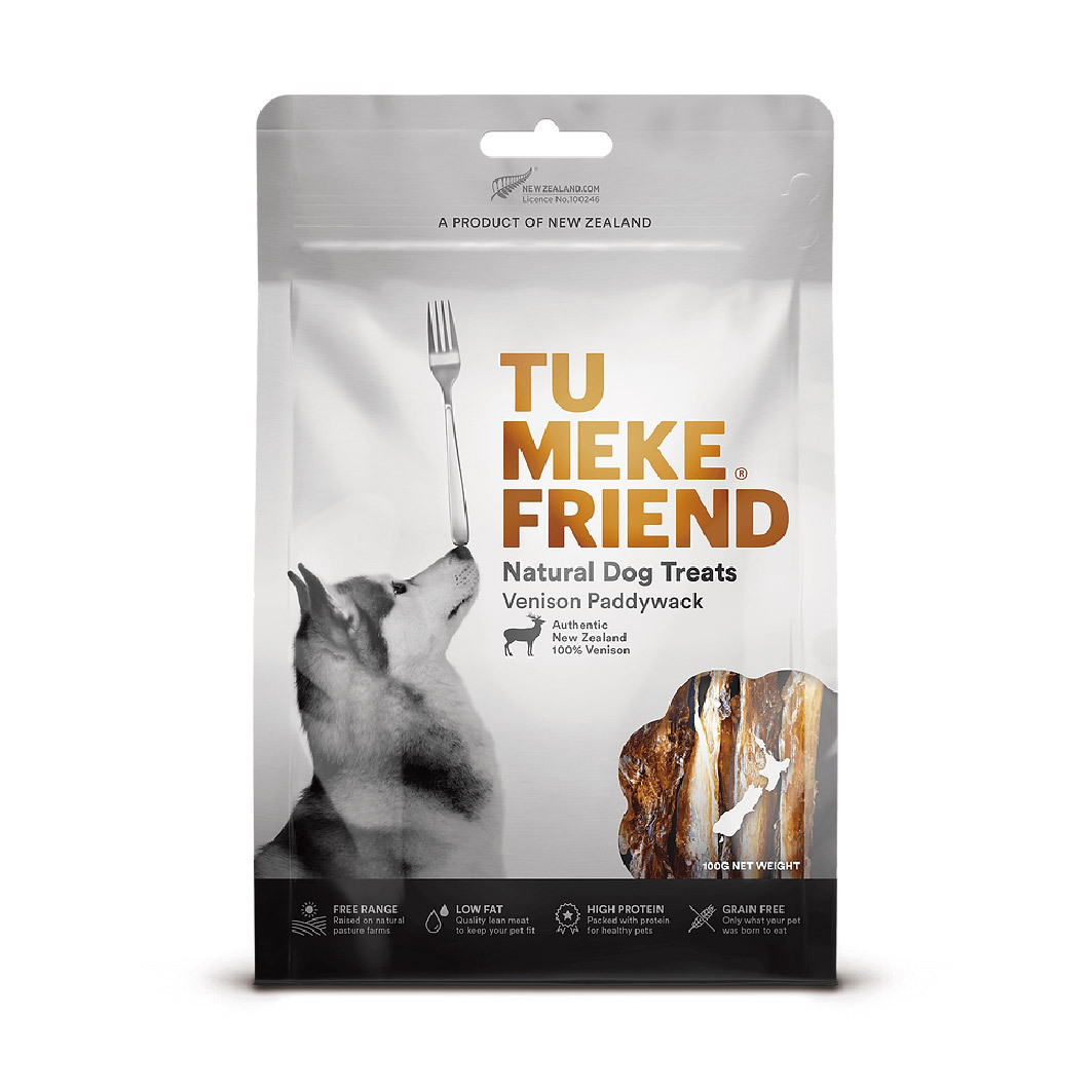 Tu Meke Friend - 圖米其 鹿板筋狗小食 100g