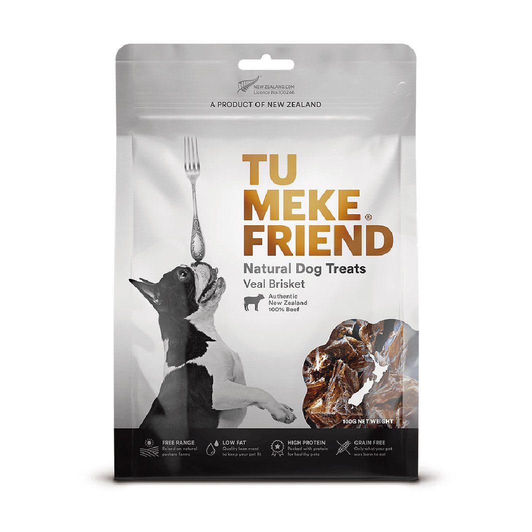 Tu Meke Friend - 圖米其 小牛腩肉狗小食 100g