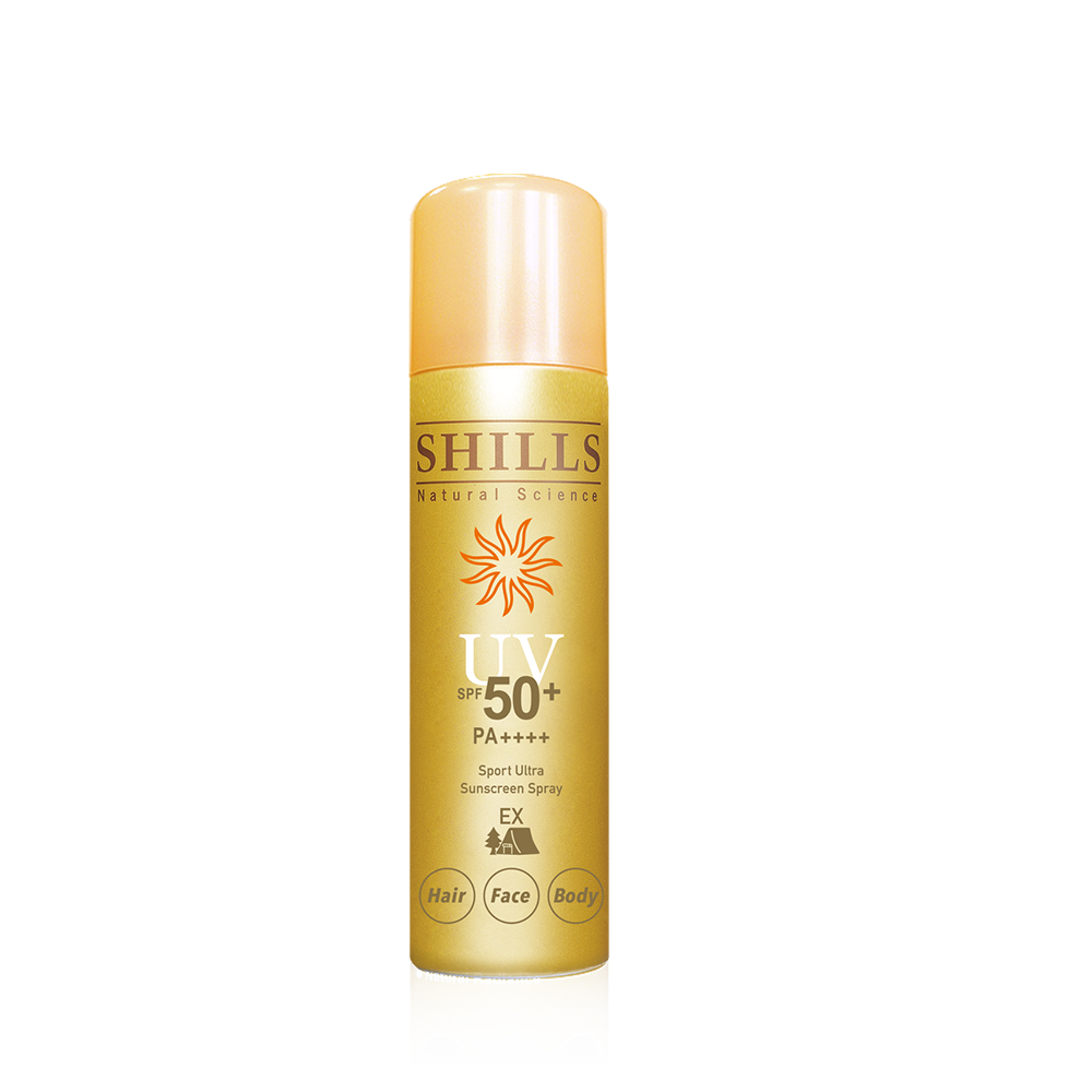 SHILLS Long-lasting cooling Sunscreen Spray SPF50+ PA++