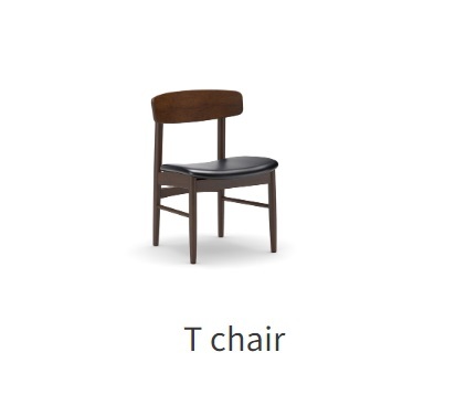 motive Karimoku60 客製化餐椅 (T Chair) (木頭靠背) (Pattern order
