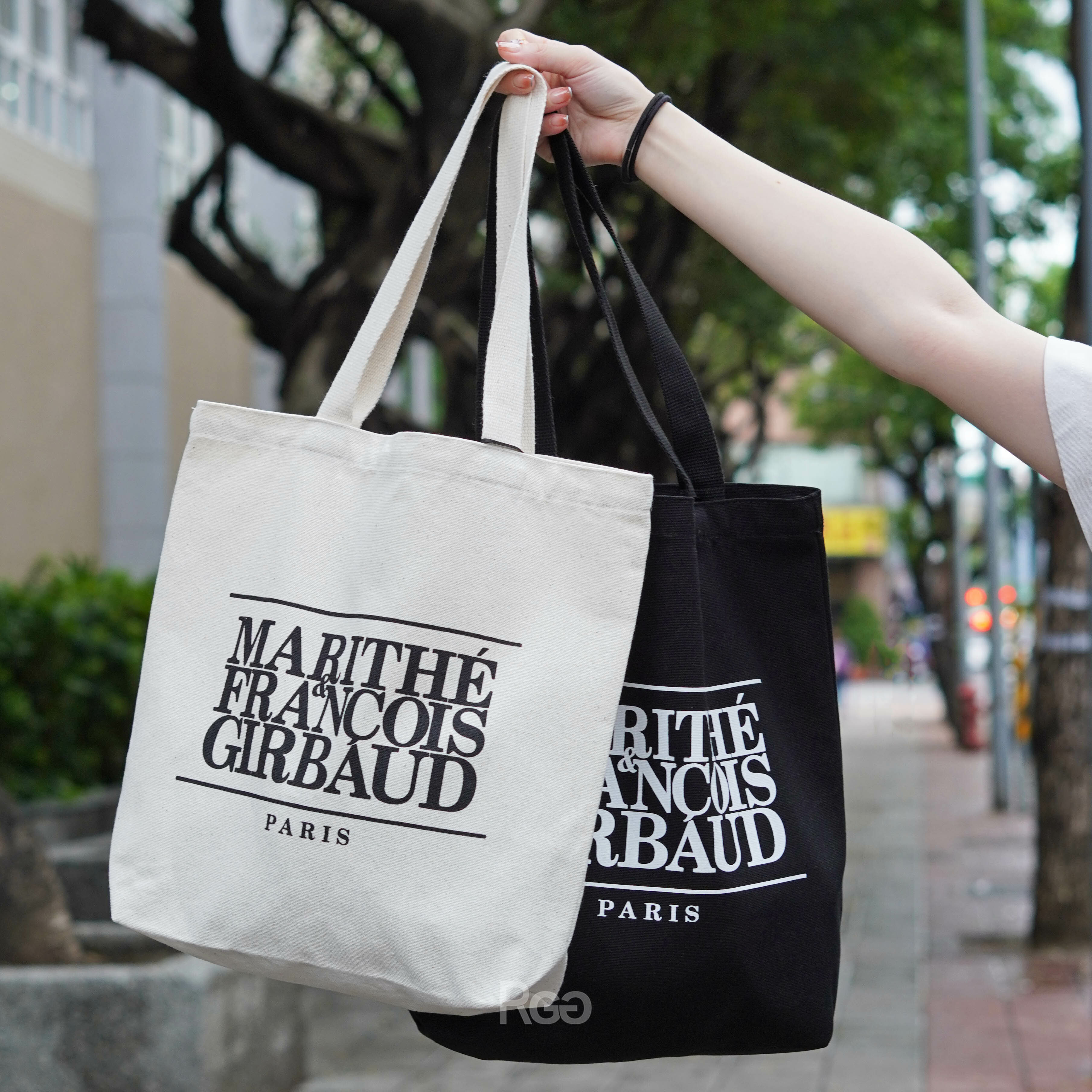 Marithe Francois Girbaud MFG 經典Logo 帆布包 手提袋