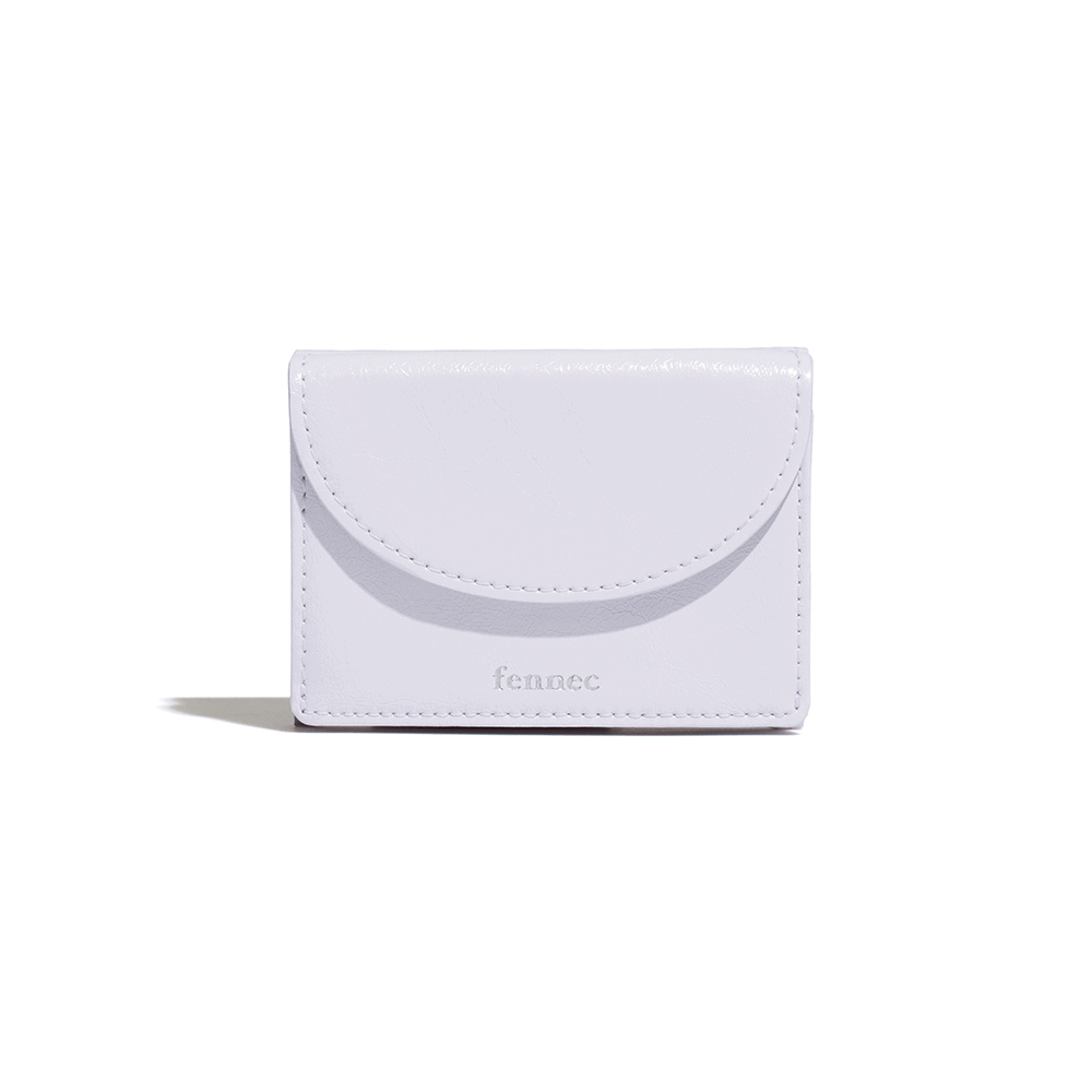 【Fennec】 CRINKLE HALFMOON MINI WALLET (HA109)
