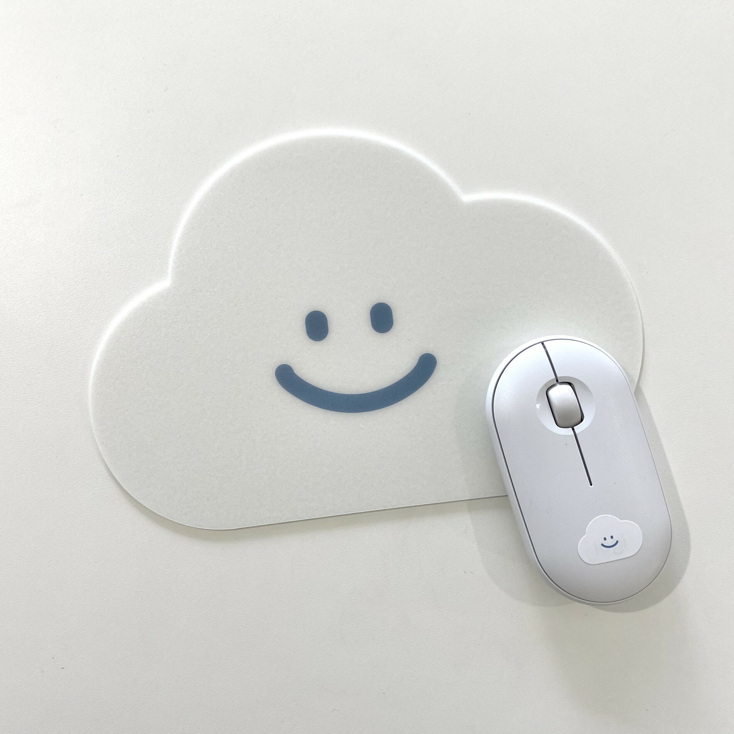 Skyfolio - White Cloud Mouse Pad