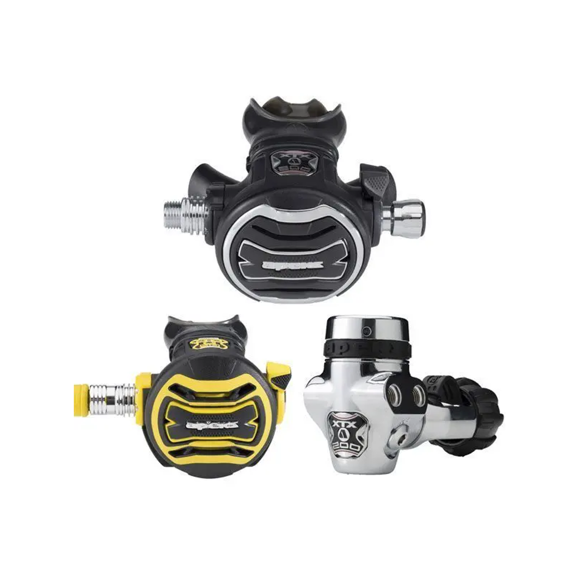 Apeks XTX200 / XTX40 Stage 3 Set Yoke⎪調節器組 含一二級頭加殘壓錶