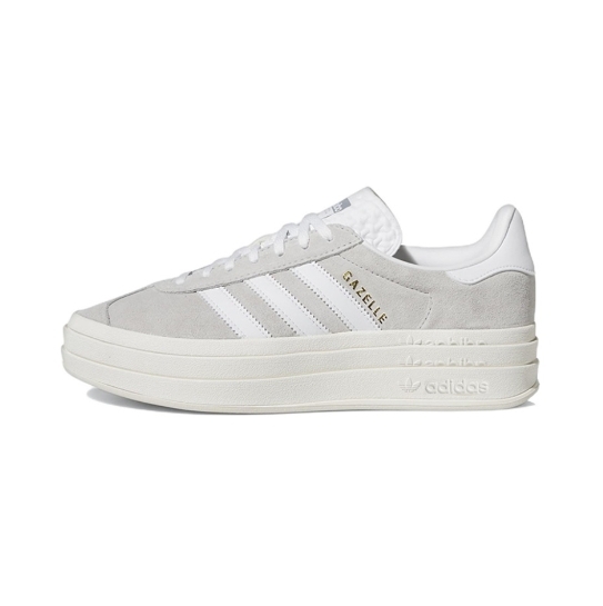 Adidas Originals Gazelle Bold HQ6893 灰白 女款