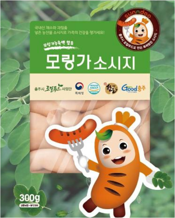 SUN & DOO｜Moringa Sausage 모링가 소시지 (300g)｜myMOODi mall