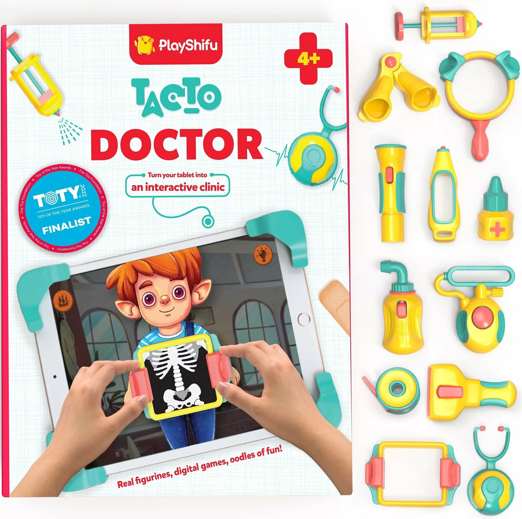 PlayShifu 兒童STEM 玩具 - Tacto Doctor (互動式套件 + 應用程式) - 假裝遊