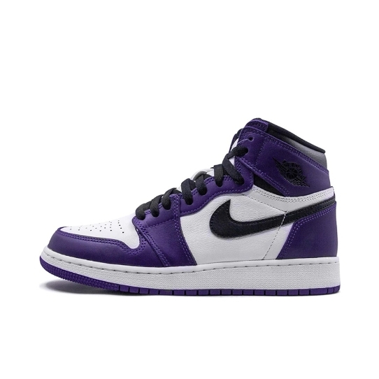 Jordan 1 Retro High Court Purple White (GS) 575441-500