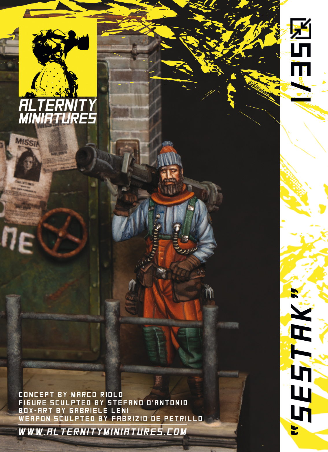 SESTAK SCI-FI WARRIOR 1/35