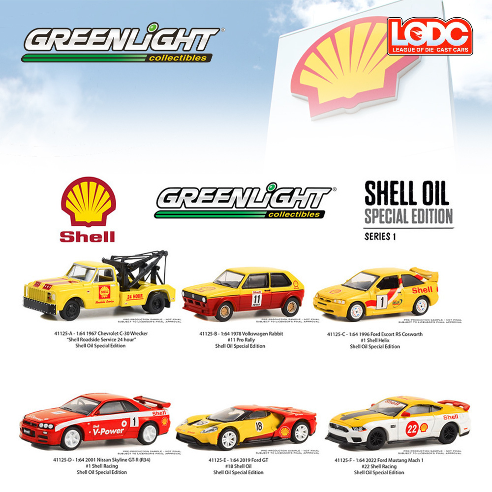 Greenlight 綠光411254 1:64 Shell Oil Special Edition Seri