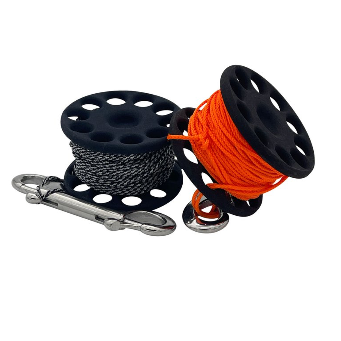 Nammu Tech 15M Mini Jump spool Dyneema⎪大力馬 橘線 迷碳纖維線軸 手輪