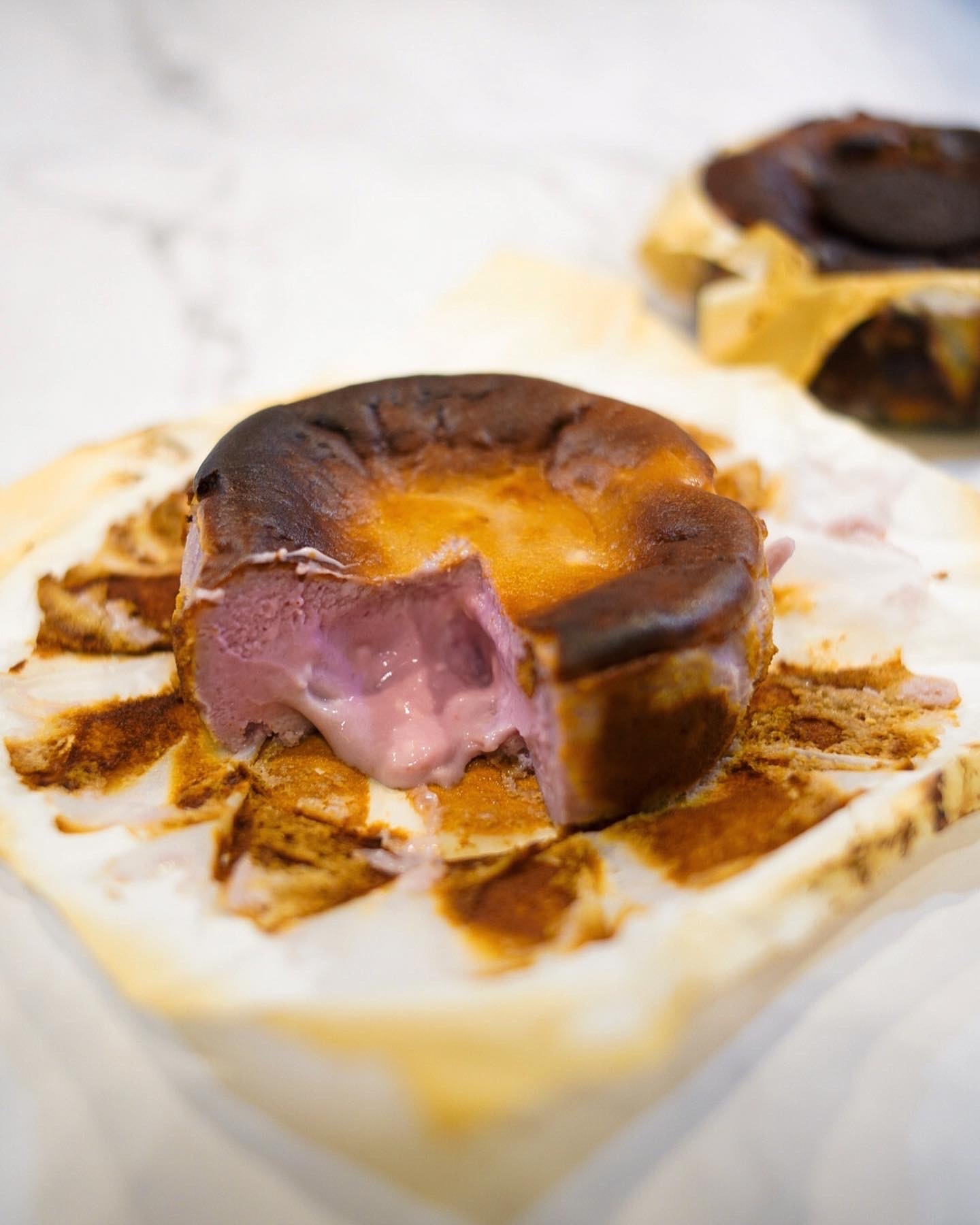 Taro Basque Cheesecake