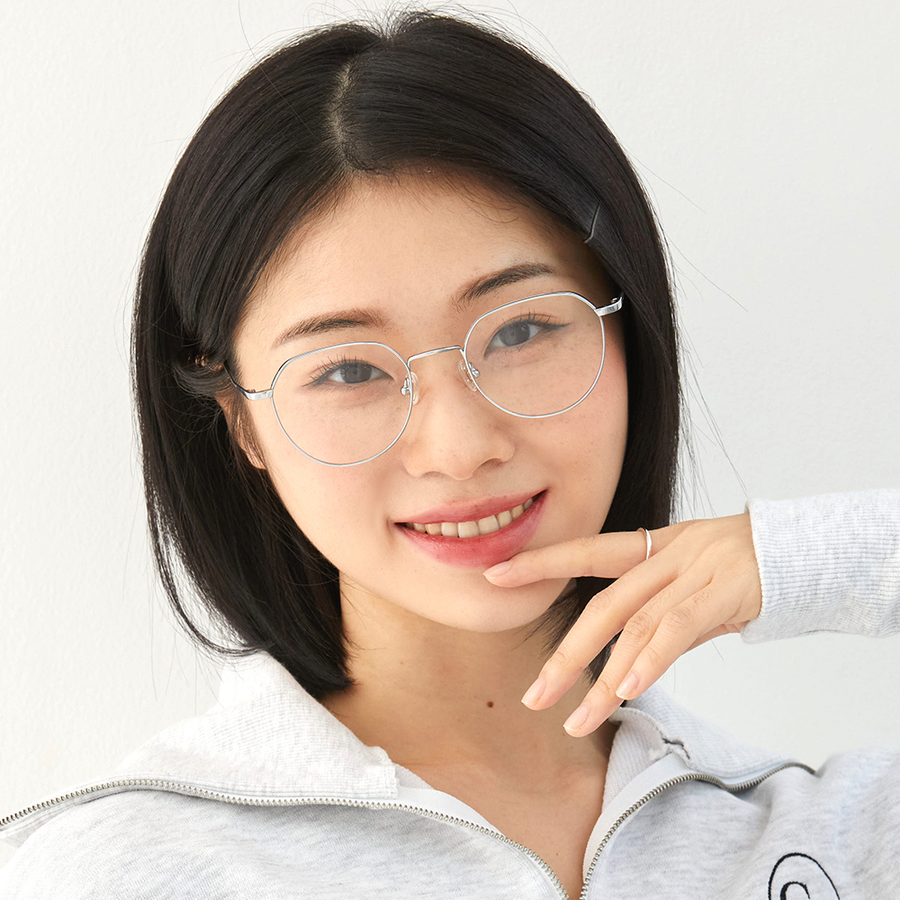 【CARIN】GUS P C2 純鈦多邊圓框光學眼鏡