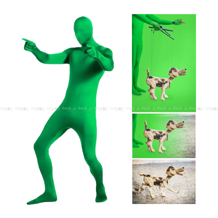 Kupo Chromakey Green Screen Suit - Rainbow Store Camera