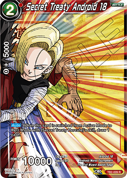 TB2-009 Secret Treaty Android 18
