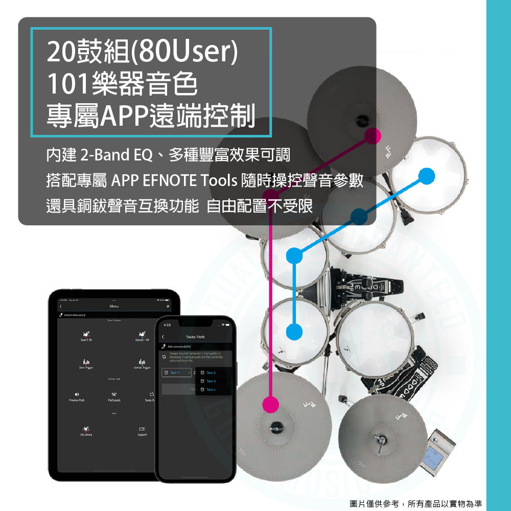 Efnote / 7X Hybrid 數位電子鼓組