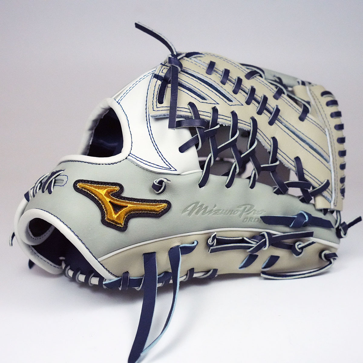 日本製 美津濃 MIZUNO PRO ORDER HAGA JAPAN AXI MODEL 硬式外野手套