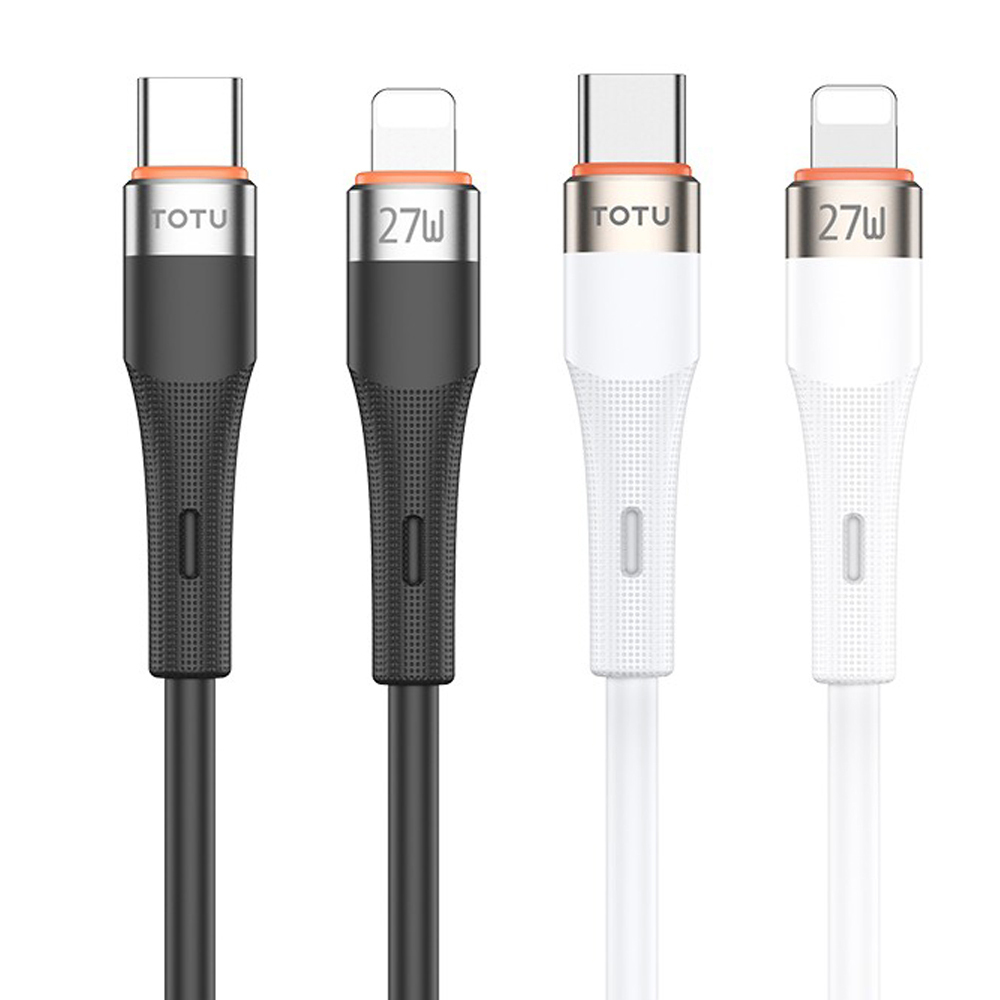 TOTU 拓途 Lightning/Type-C/iPhone/PD充電線傳輸線快充線 液態矽膠 CB-2系列