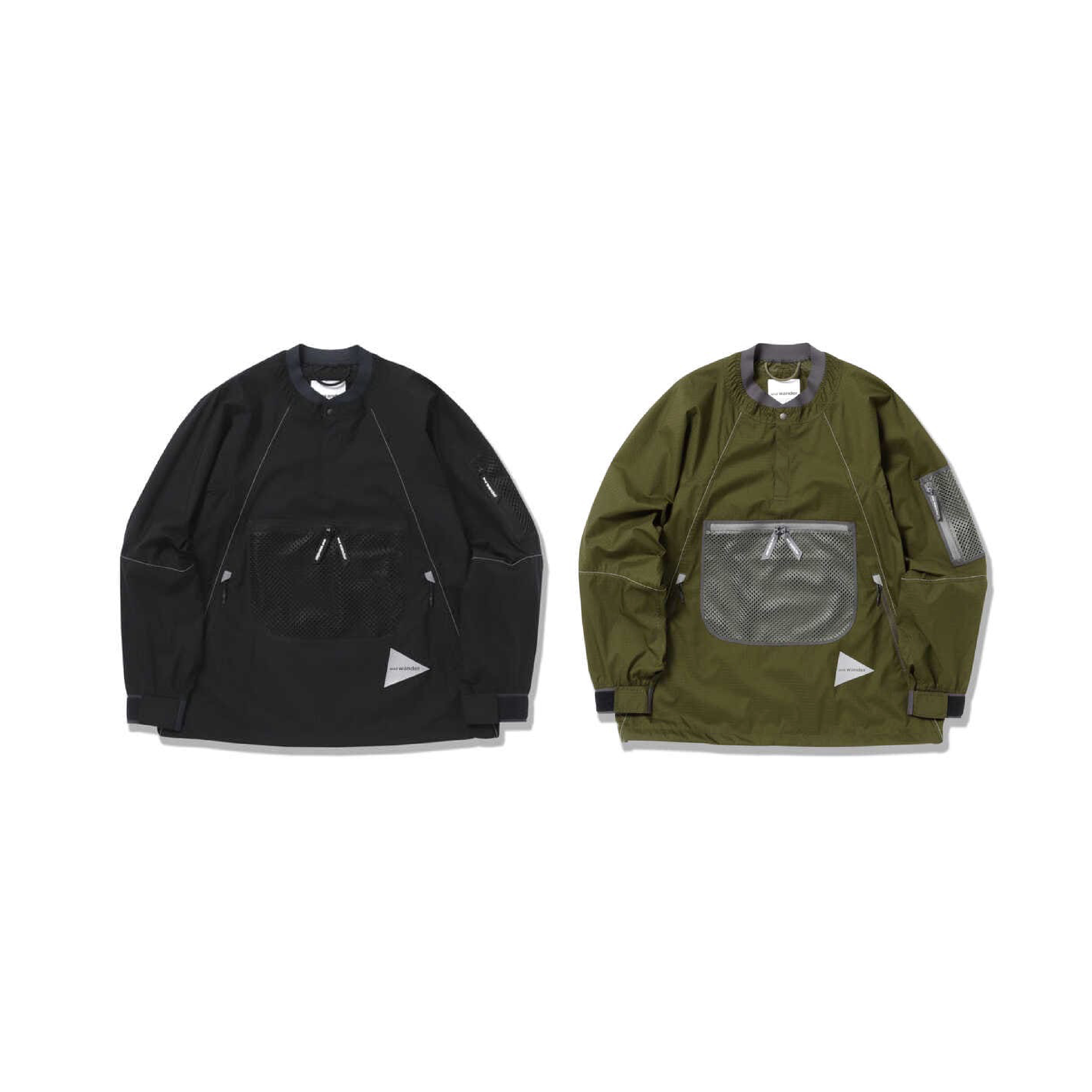 and wander breath rip pullover jacket
