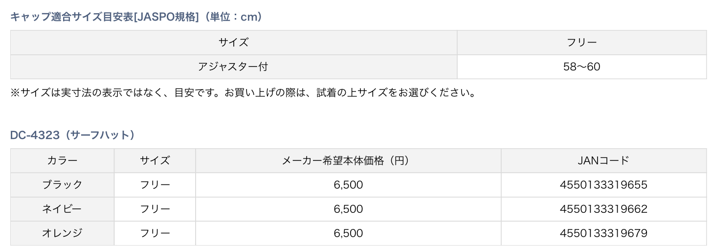 Daiwa Surf Hat DC-4323