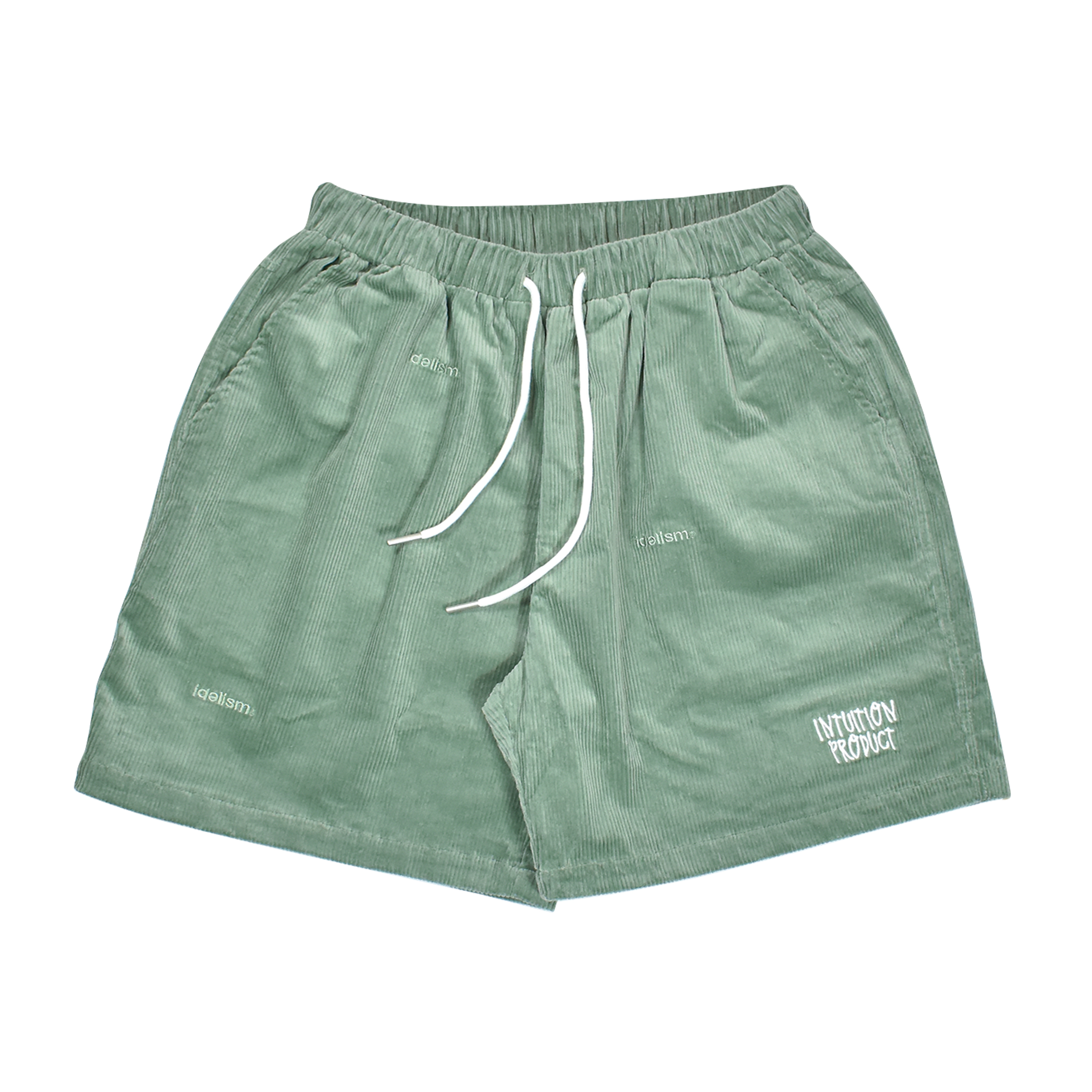 Corduroy Shorts Cyan