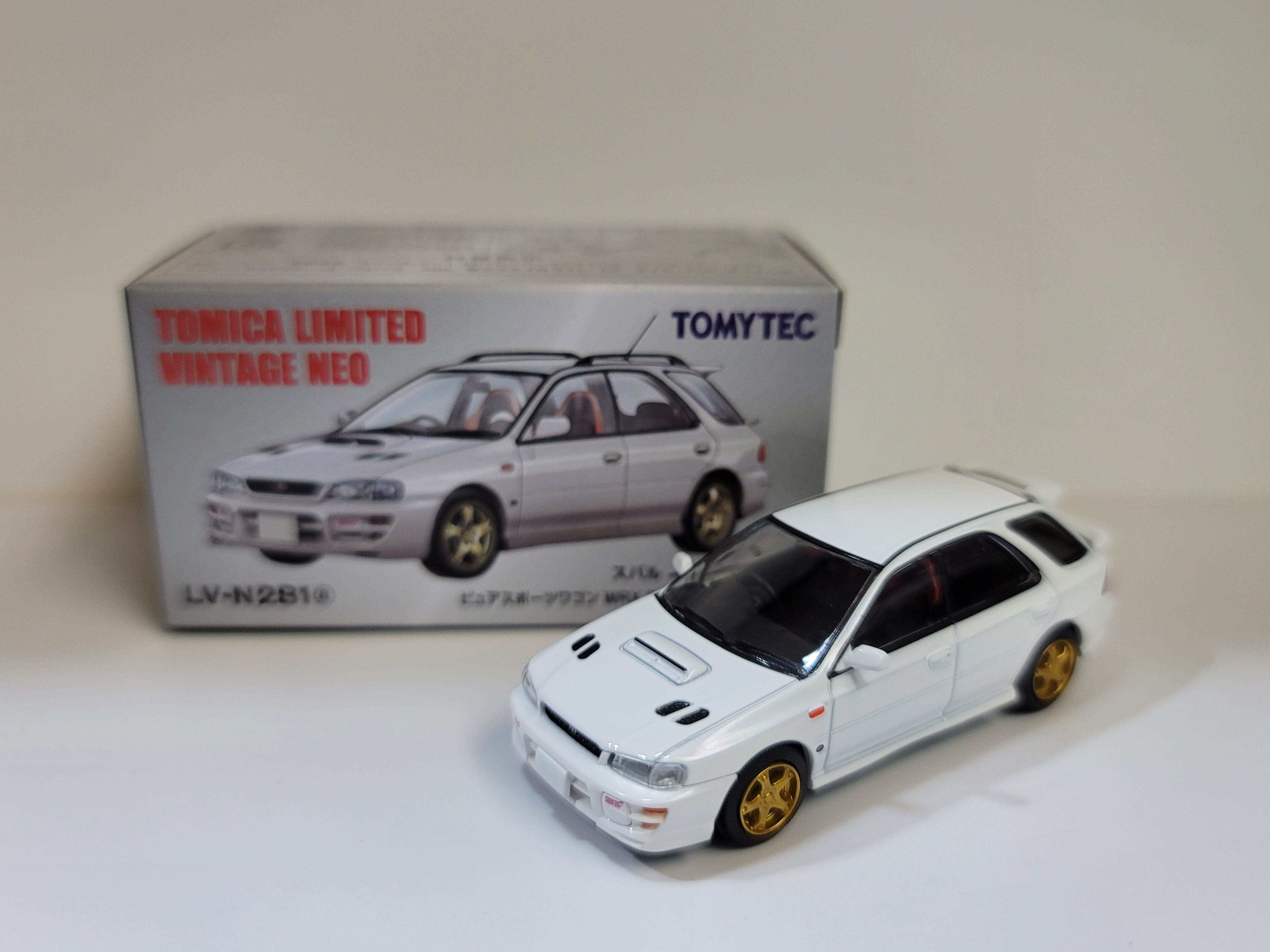 Tomytec 1/64 LV-N281a Subaru Impreza Pure Sports Wagon
