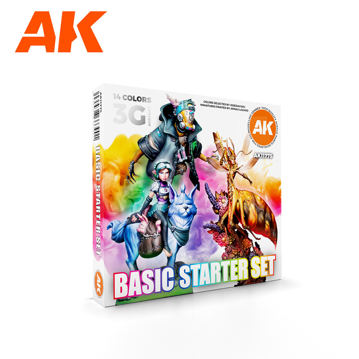 AK - BASIC STARTER SET – 14 COLORS SELECTED BY JOSE