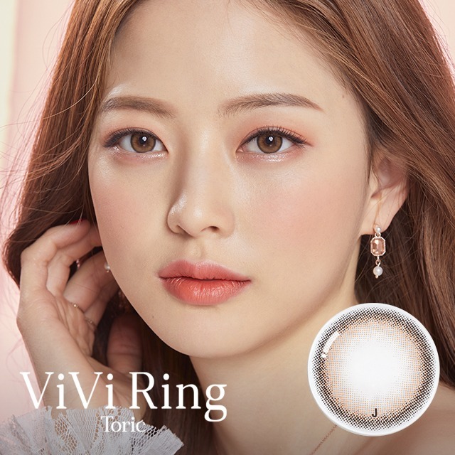 OLENS – VIVI RING BROWN TORIC（散光）｜1MONTH（1盒1片）