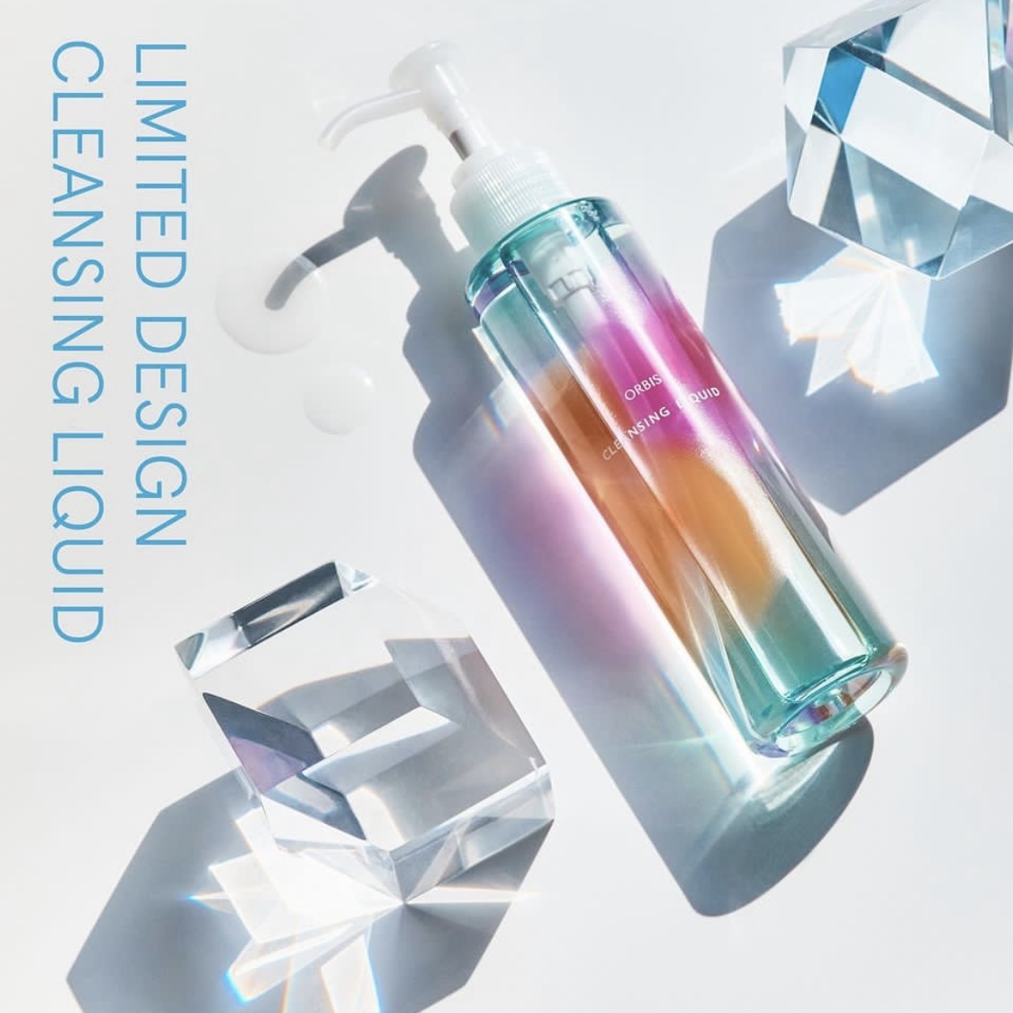 [新增限定設計瓶] ORBIS Cleansing Liquid 無油卸妝液150ml