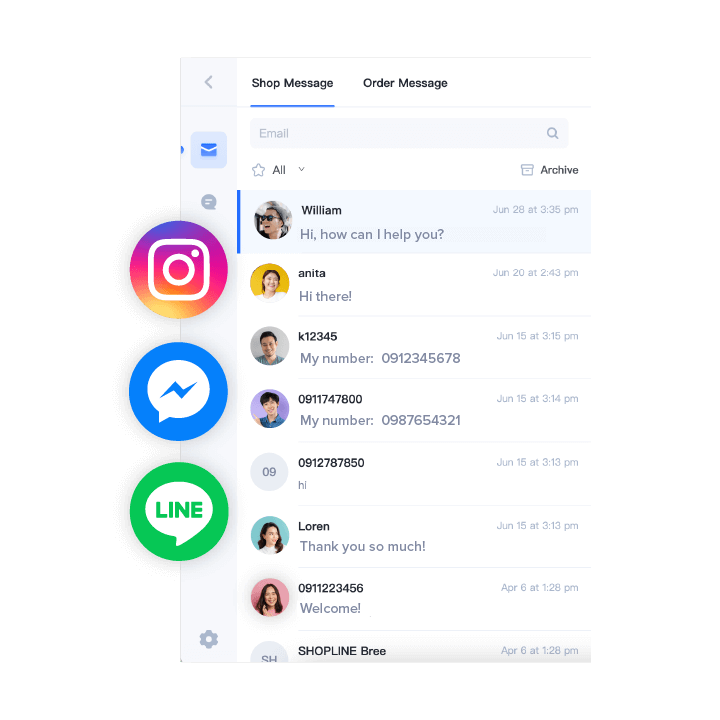 LINE 官方帳號全面導購｜SHOPLINE 全球智慧開店平台