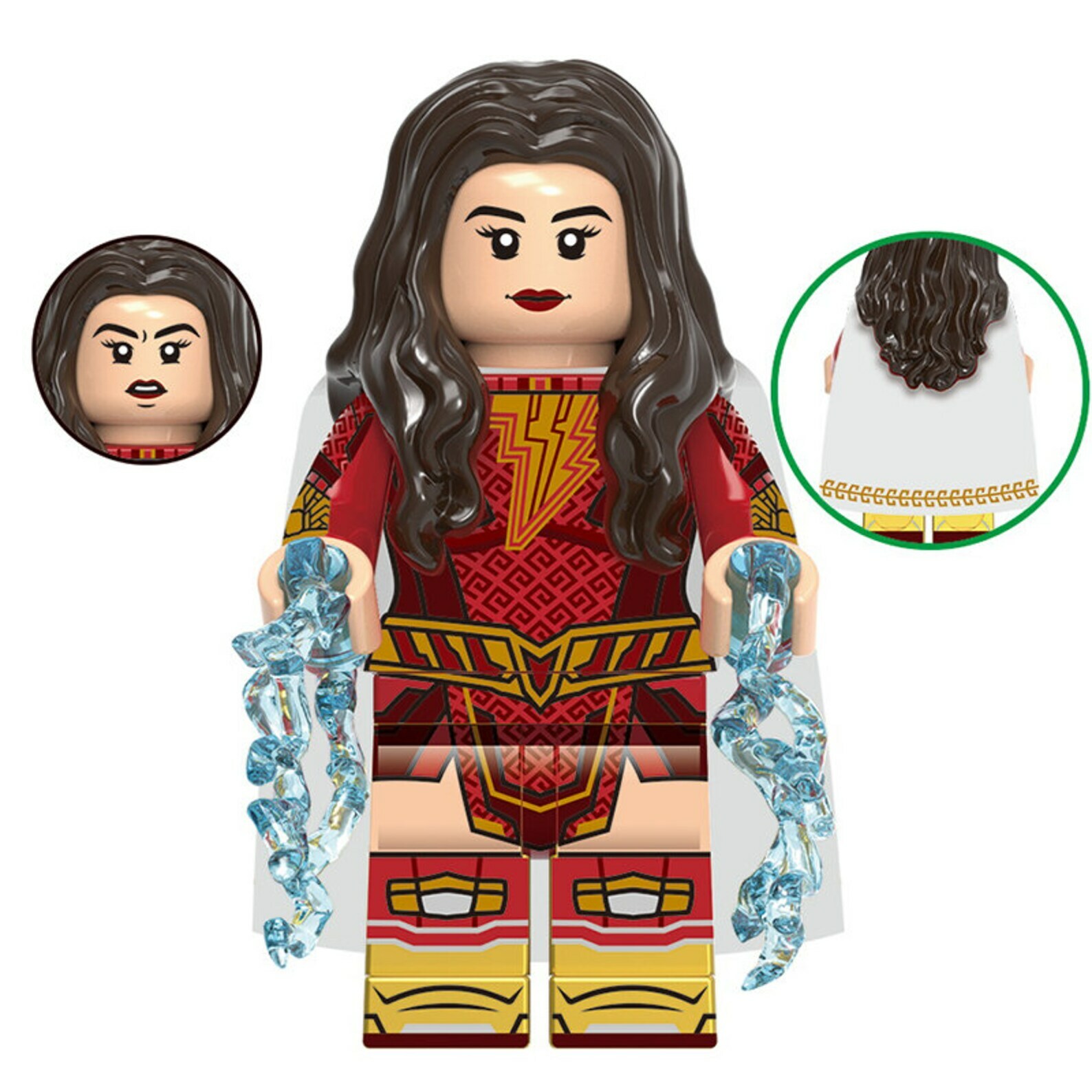 Mary Marvel Shazam DC Minifigs fit Lego GH0125