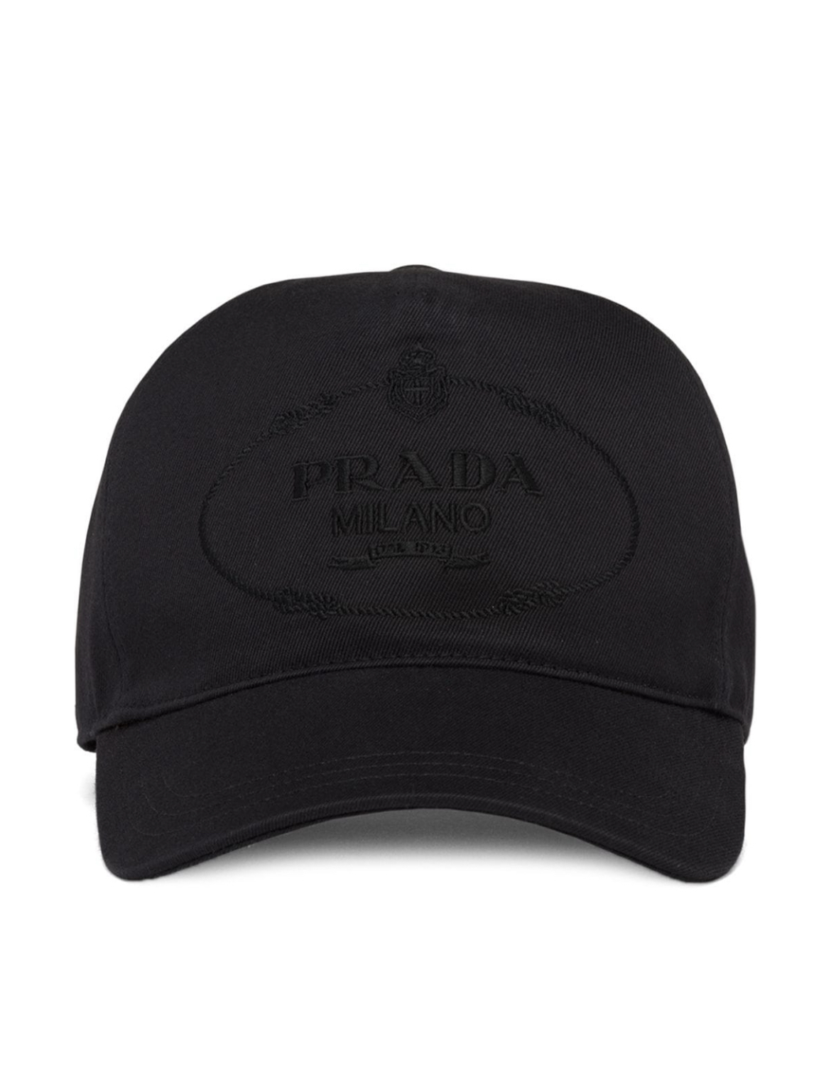 Prada embroidered logo baseball cap