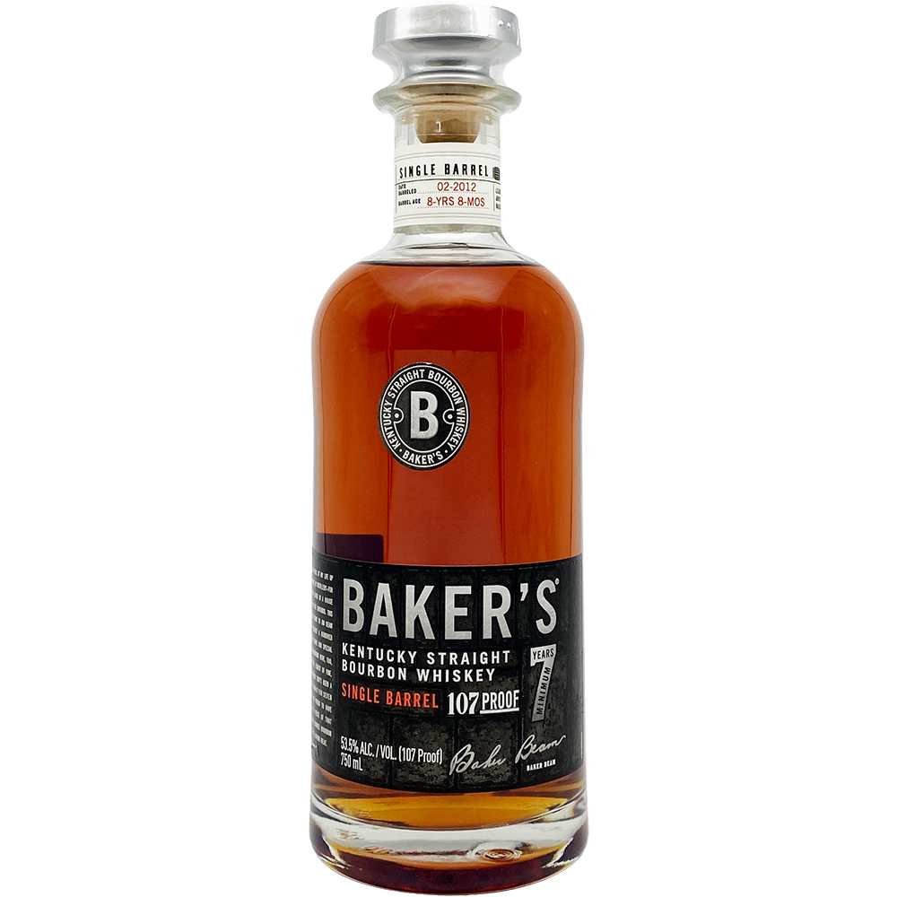 Bakers 7 Year Old Bourbon Single Barrel Whisky