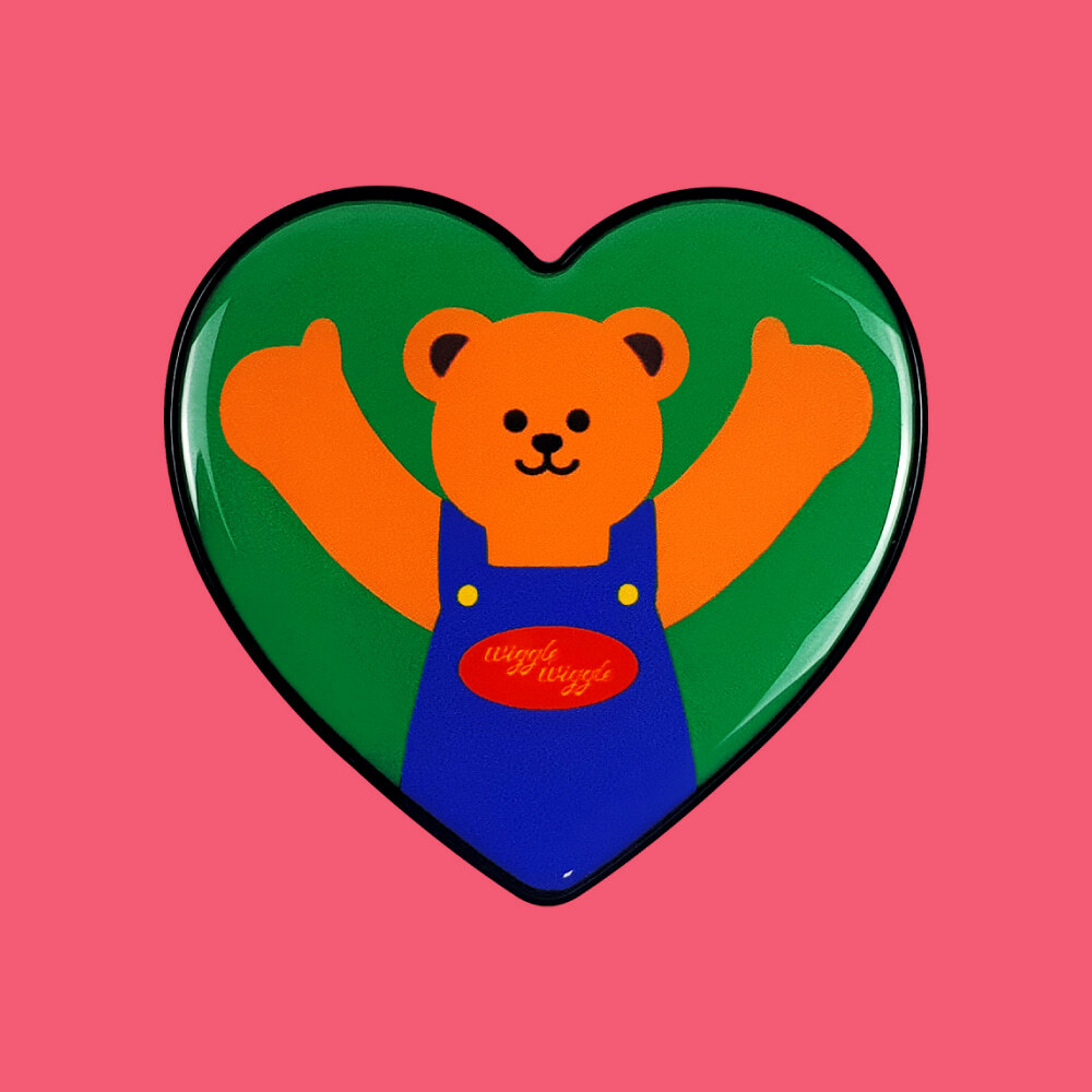Wiggle Wiggle Heart Grip Talk - Bear
