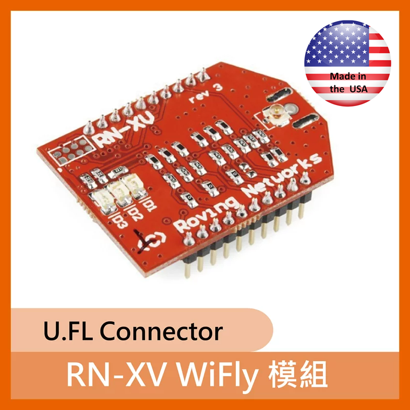 RN-XV WiFly 模組 - U.FL Connector