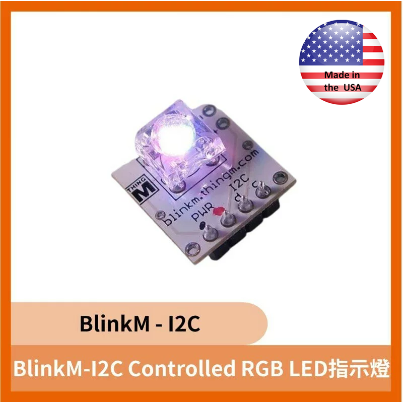 BlinkM - I2C Controlled RGB LED 指示燈