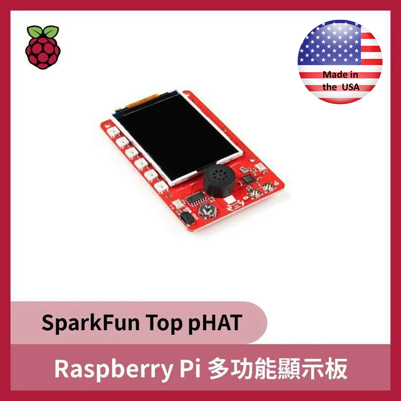 SparkFun Top pHAT for Raspberry Pi 多功能顯示板