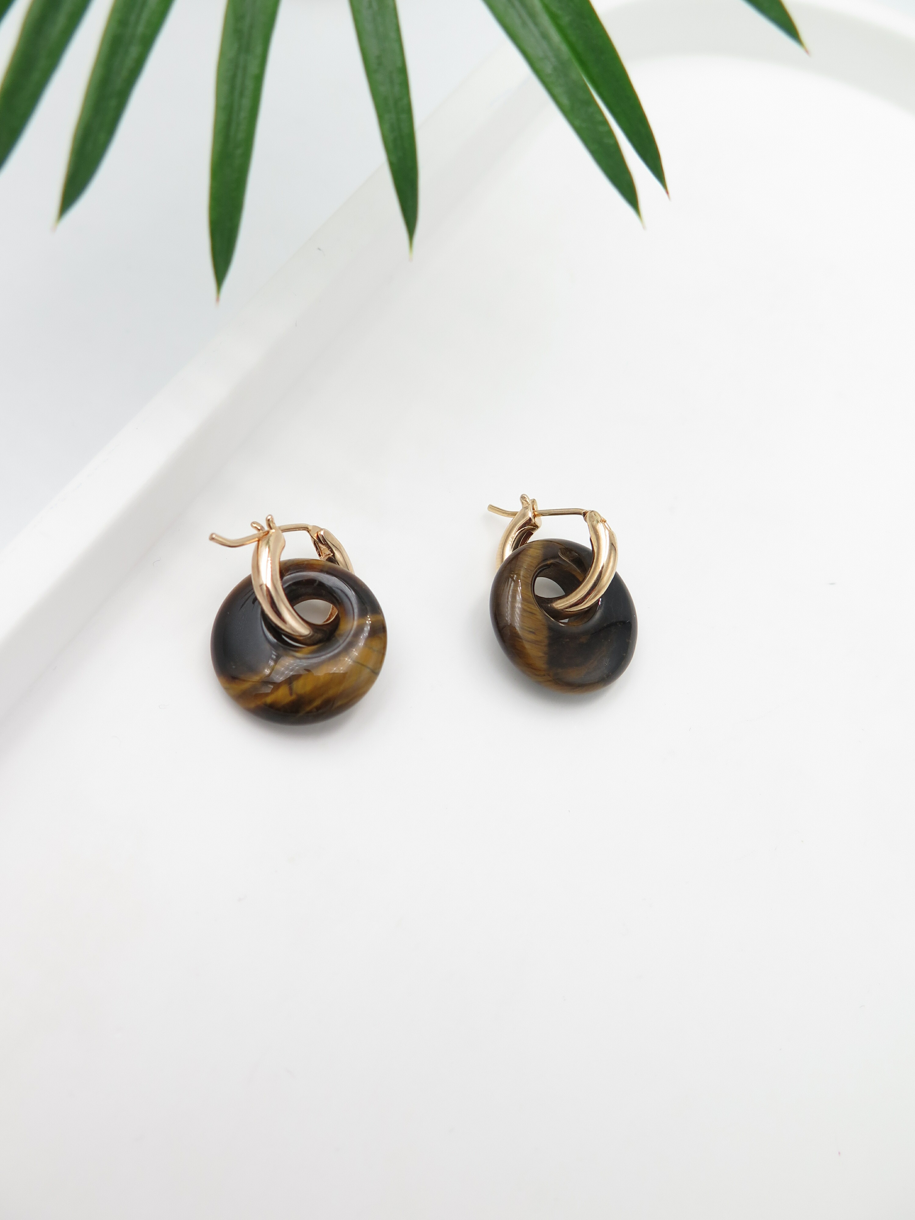 COLE COOL兩用簡約時尚貓眼石耳環