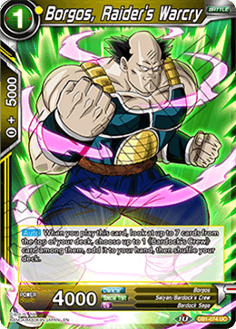 DB1-074 Borgos, Raider's Warcry